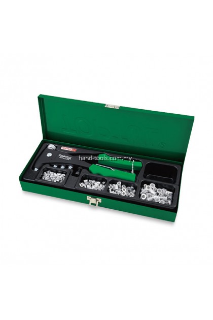 TOPTUL GAAD0102 121PCS INDUSTRIAL HAND NUT RIVETER SET
